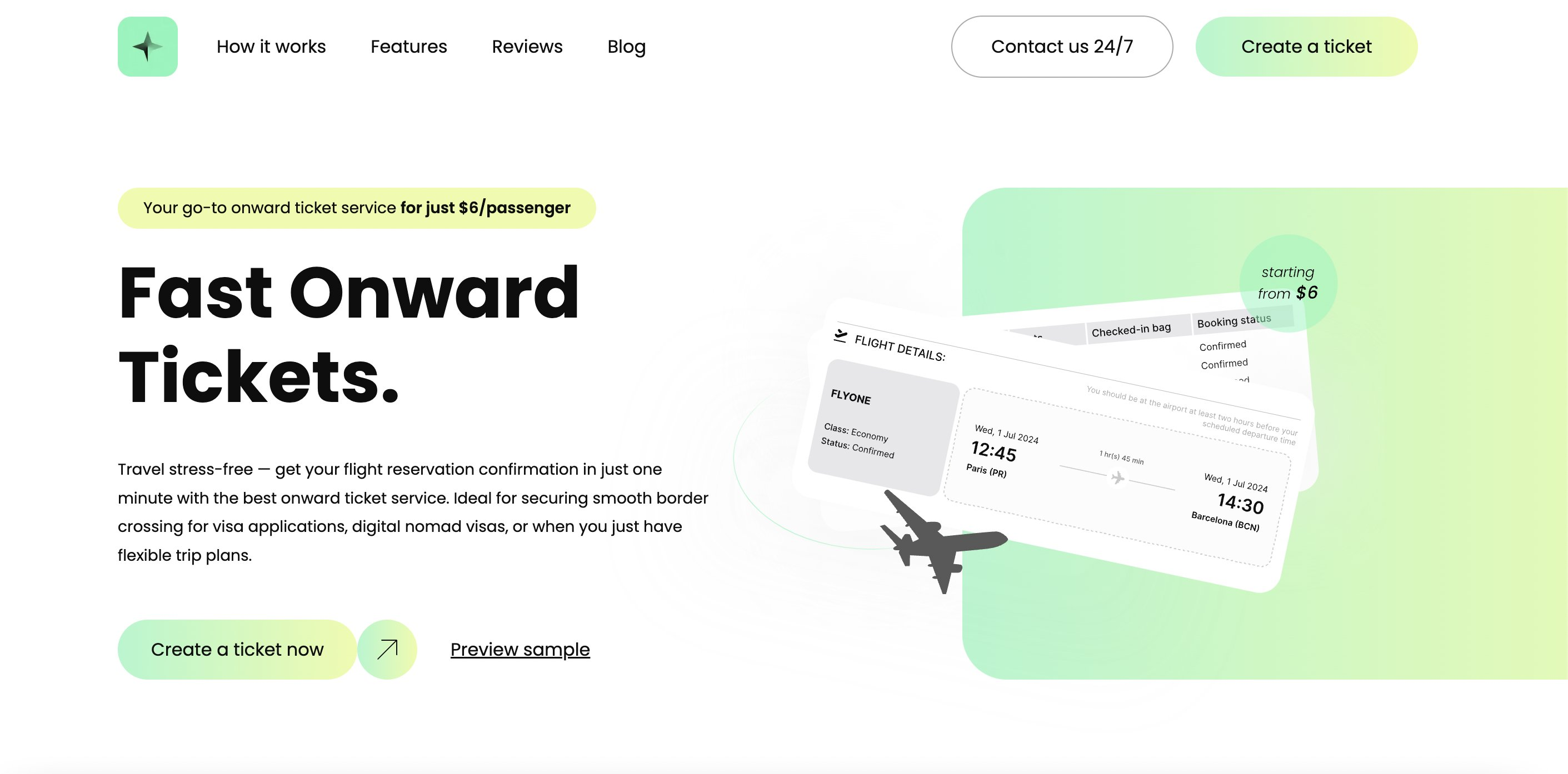 Instant onward ticket for your trip - Fast Onward Tickets